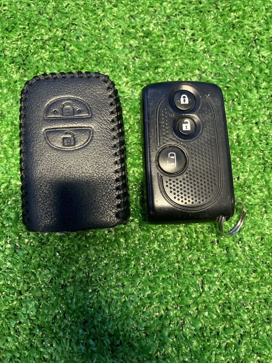 ダイハツ タント LA600S スマートキー 007-AB 0088 EMU46011 3ボタン 左スライドドアスイッチ レザーカバー適合不明(ダイハツ用)｜売買されたオークション情報 ...