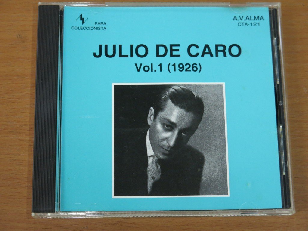 Yahoo!オークション - CD JULIO DE CARO Vol.1 (1926) CTA-121 中古品 ...