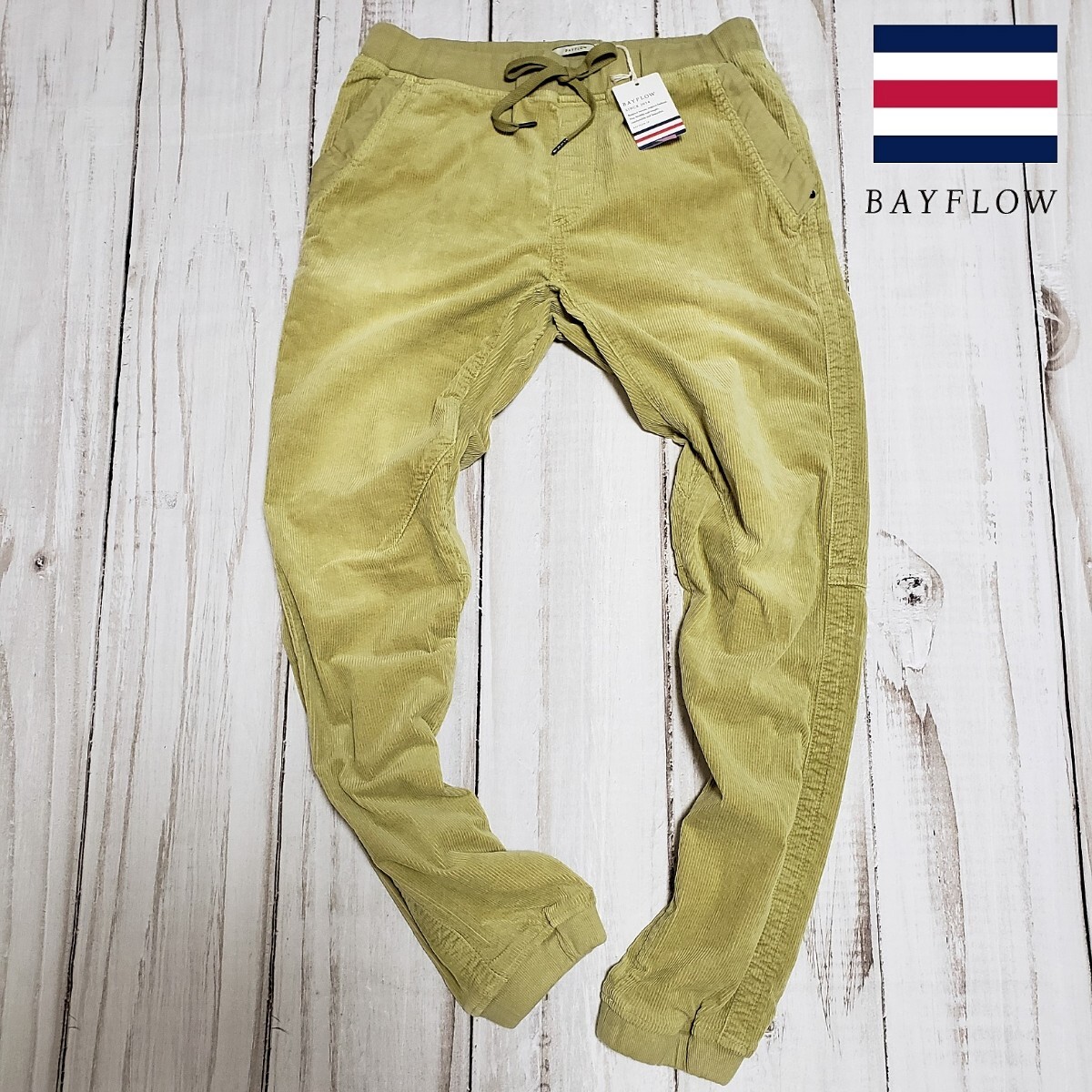 Yahoo!オークション - 【新品】BAYFLOW Lサイズ コーデュロイ ジョガー...