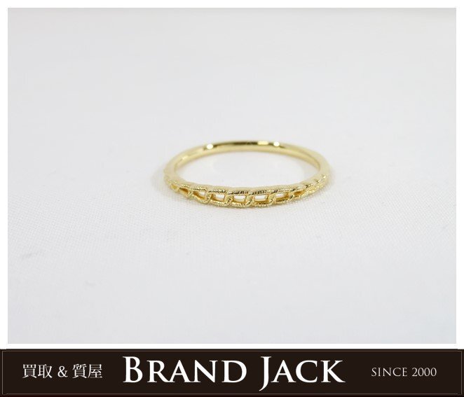 agete アガット チェーンモチーフ リング K18YG 13号 10242111164 定価72 600円 イエローゴールド 指輪 現行品(指輪)｜売買されたオークション情報、yahooの ...