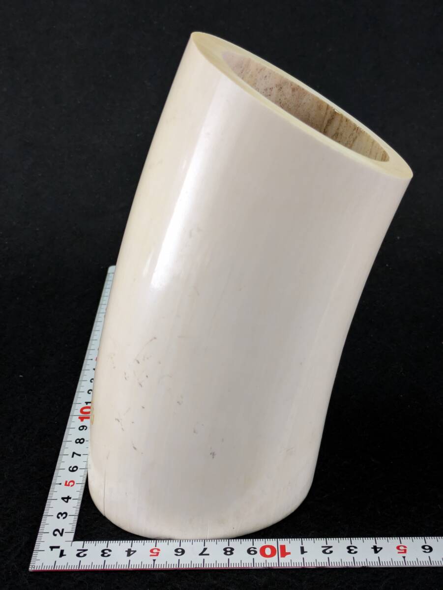 Yahoo!オークション - 重量約0.48kg 象牙風 彫刻素材 天然素材 根付材 ...