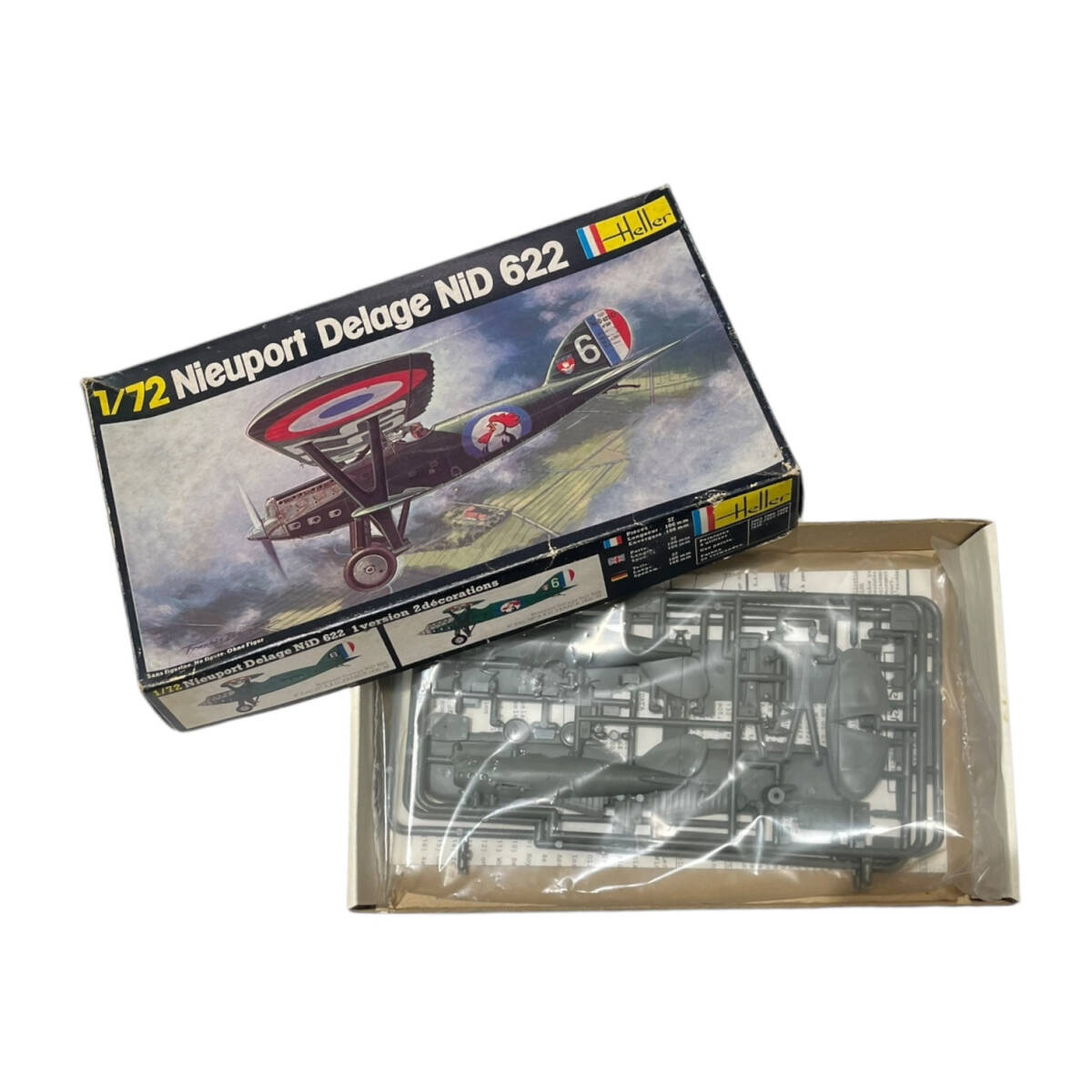 品 HELLER プラモデル 1/72 Nieuport Delage NiD 622 ZE2373Z(軍用機)｜売買されたオークション情報、yahooの商品情報をアーカイブ公開 ...