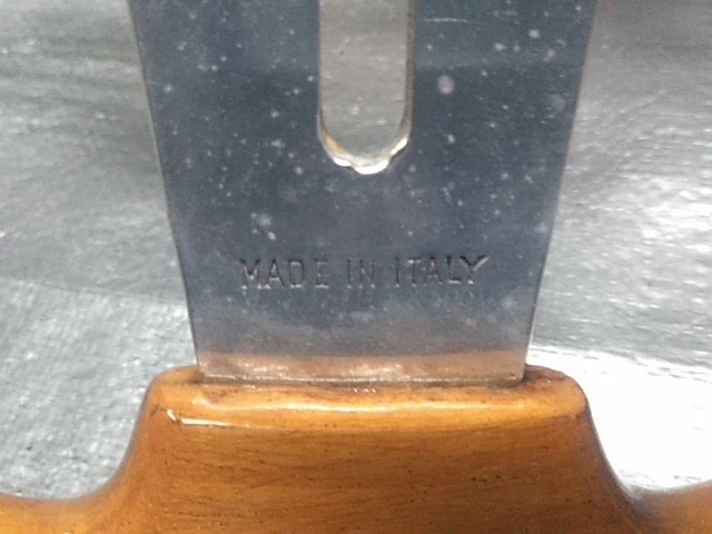 Yahoo!オークション - 希少 OBA ウッドステアリング 約35cm MADE IN IT...