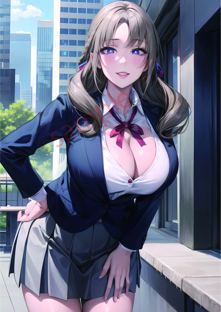 Yahoo!オークション - af014 大好真々子 A4 ポスター 同人 アニメ イラ...