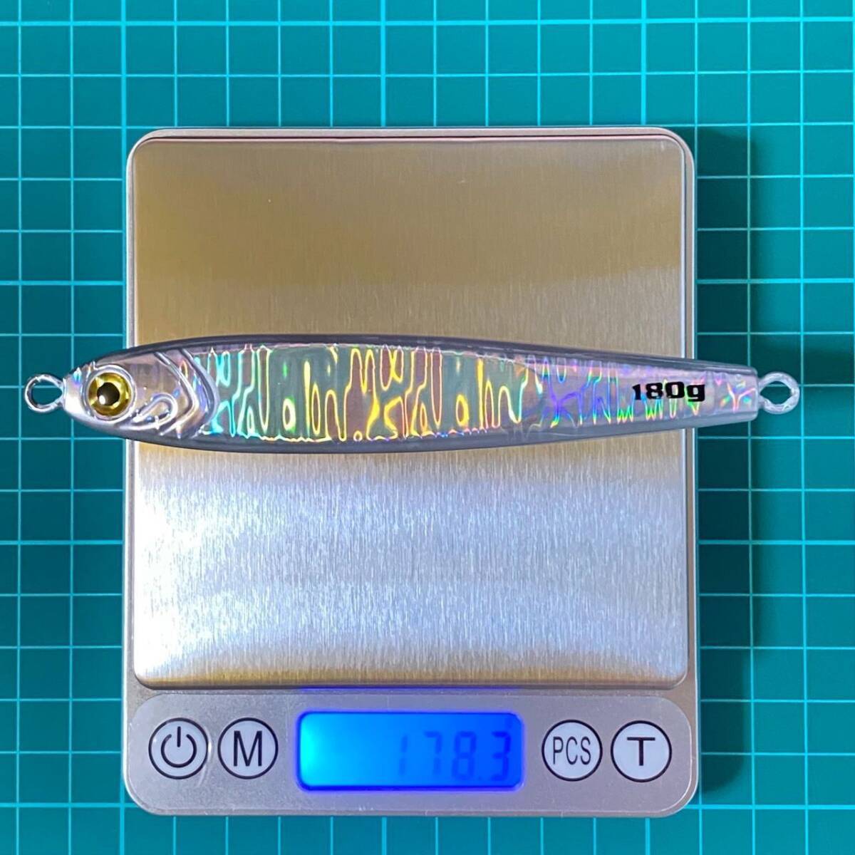 Yahoo!オークション - 【新商品】 爆釣 メタルジグ 180g 3本セット 3D...