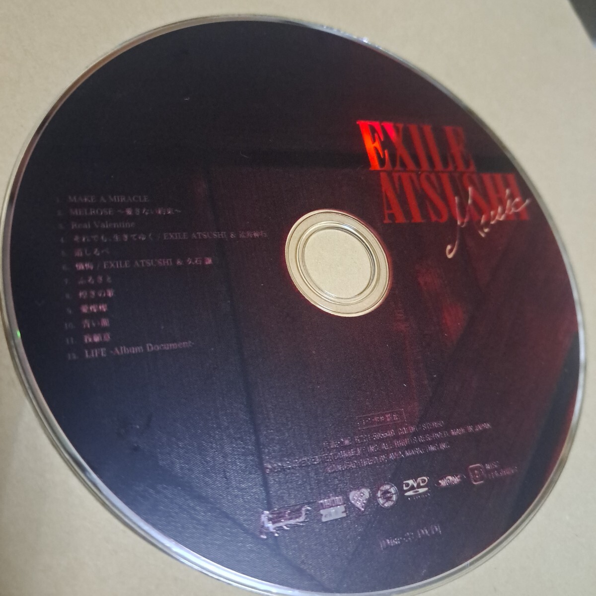 Yahoo!オークション - EXILE ATSUSHI Music DVD ディスクのみ