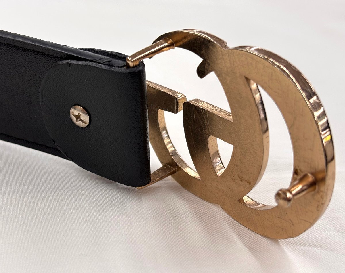 グッチ/GUCCI シマ レザーベルト 121282 0959 80 32 メンズ GG グッチ/GUCCI シマ レザーベルト 121282 0959 80 32 メンズ GG