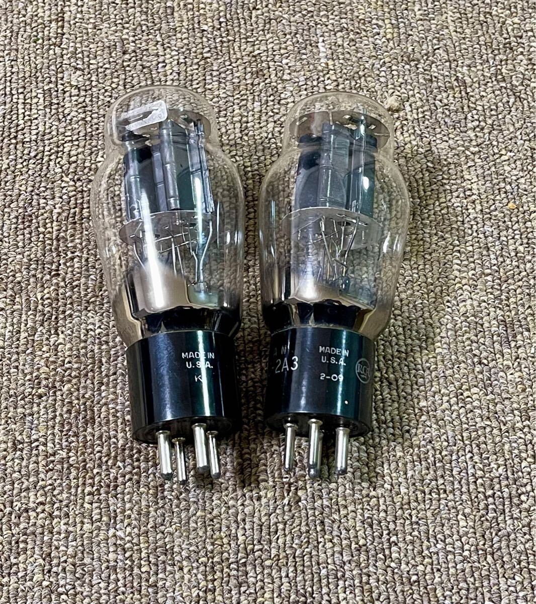 Yahoo!オークション - 2A3 RCA 真空管 ペア