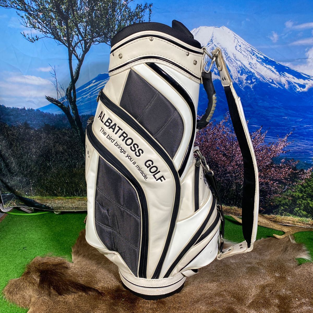 Yahoo!オークション - JGB-1852 アルバトロスゴルフ キャディバッグ
