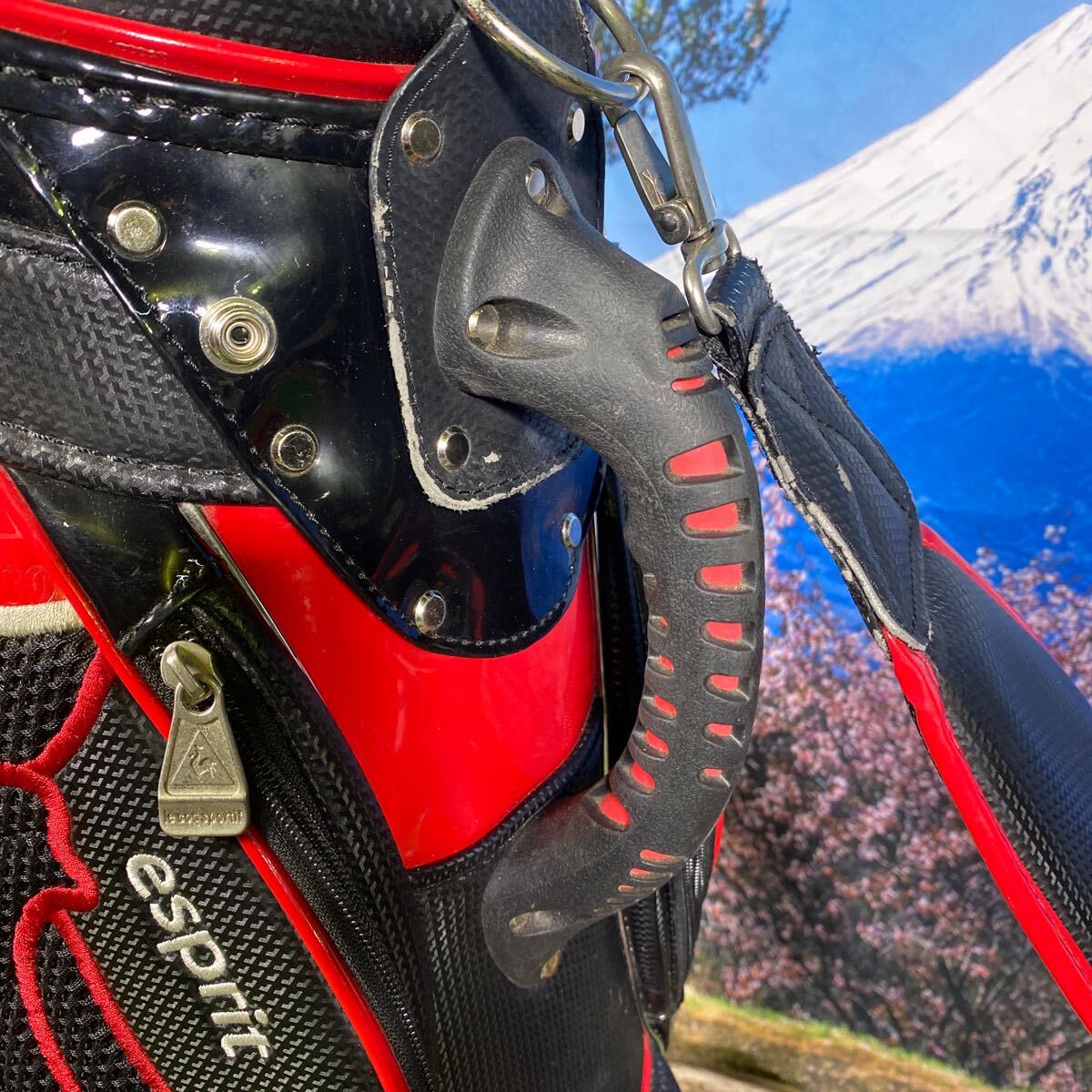 Yahoo!オークション - JGB-1776 ルコック キャディバッグ