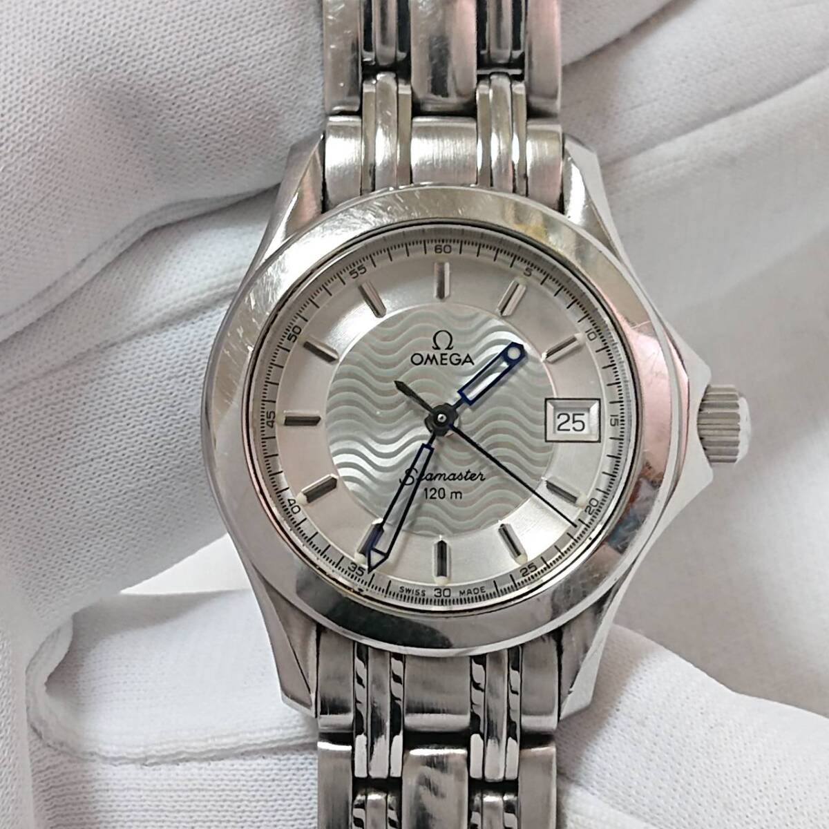 Yahoo!オークション - 【1円スタート 】OMEGA オメガ 2571.31 シーマ...