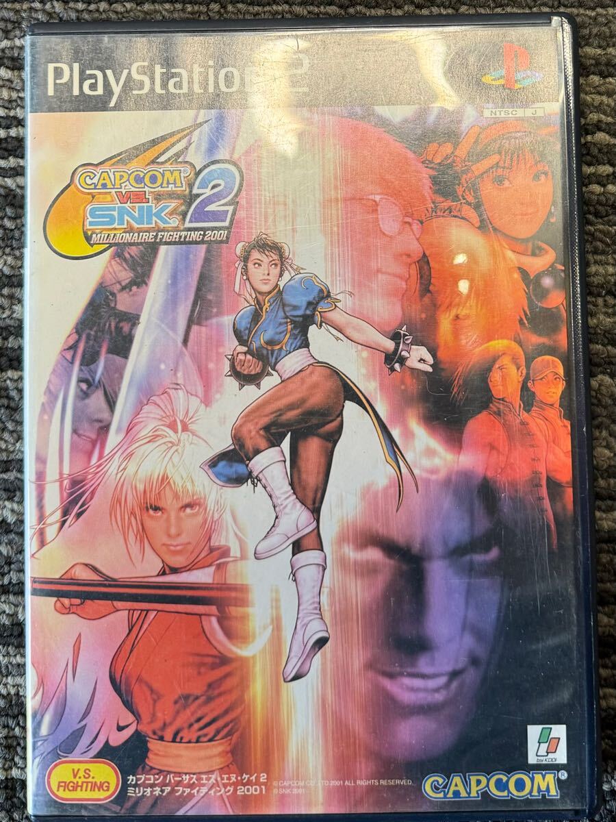 Yahoo!オークション - ケース説明書付 CAPCOM vs SNK 2