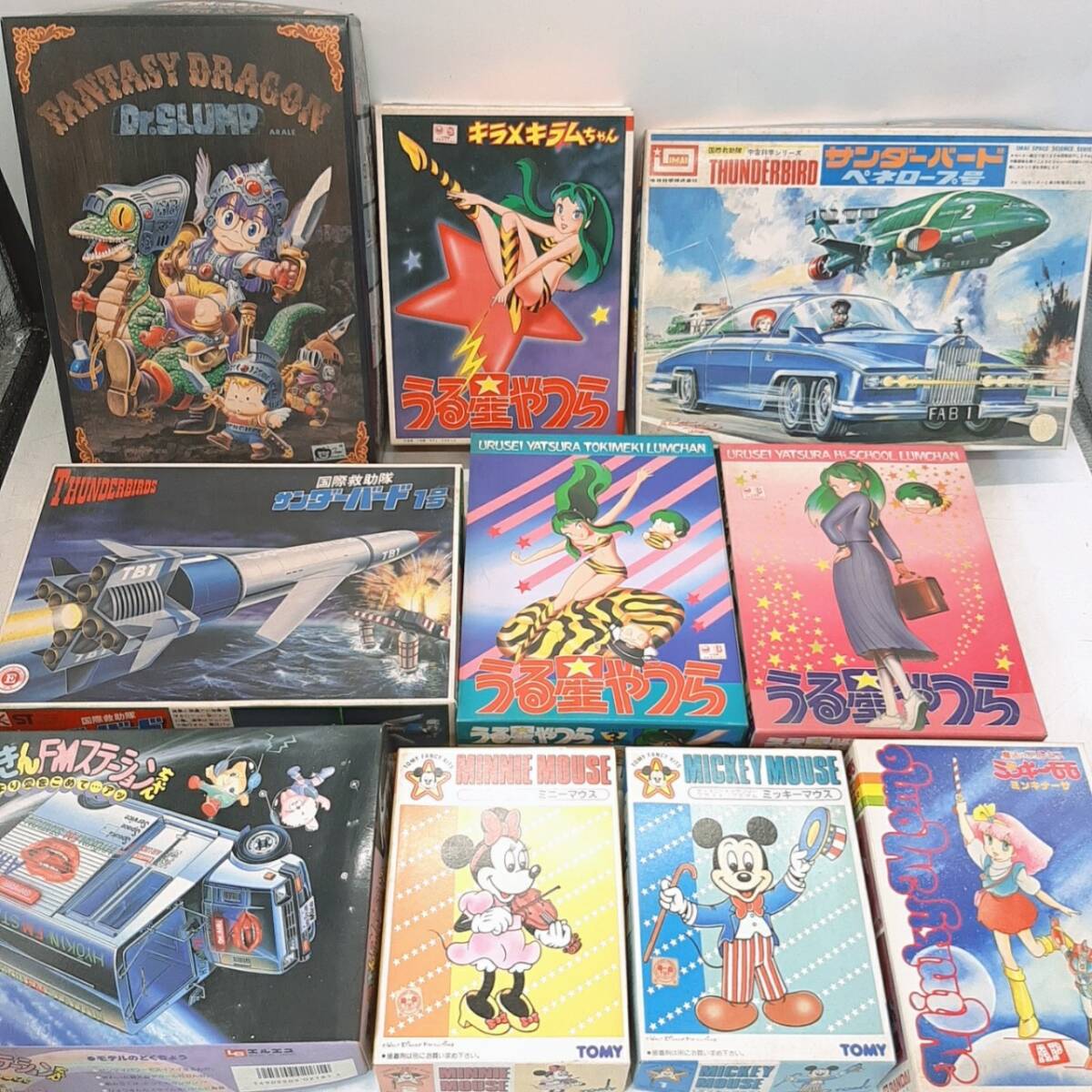 Yahoo!オークション - e226 プラモデル まとめ アニメ Disney うる星や...