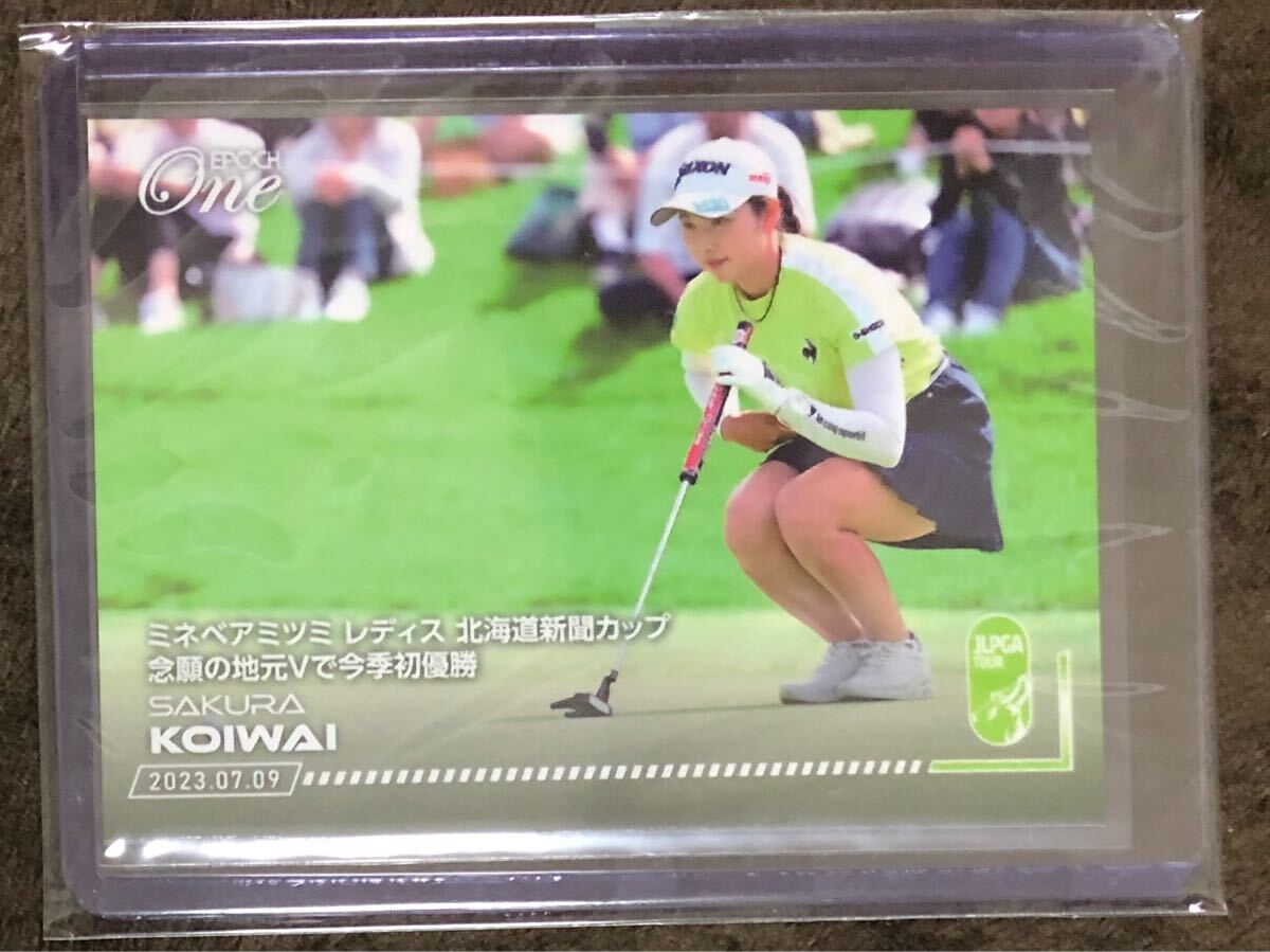 Yahoo!オークション - EPOCH ONE JLPGA 2023 小祝さくら