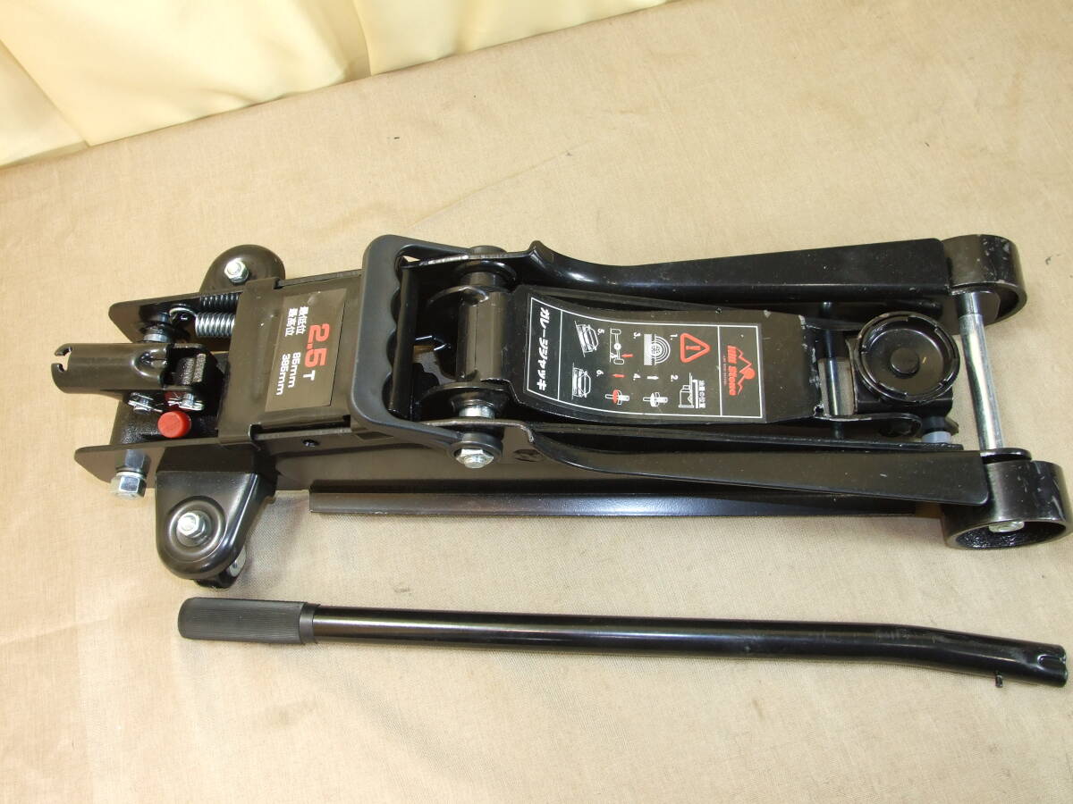 Yahoo!オークション - 低床 ガレージジャッキ 油圧ジャッキ 2.5t 85～...