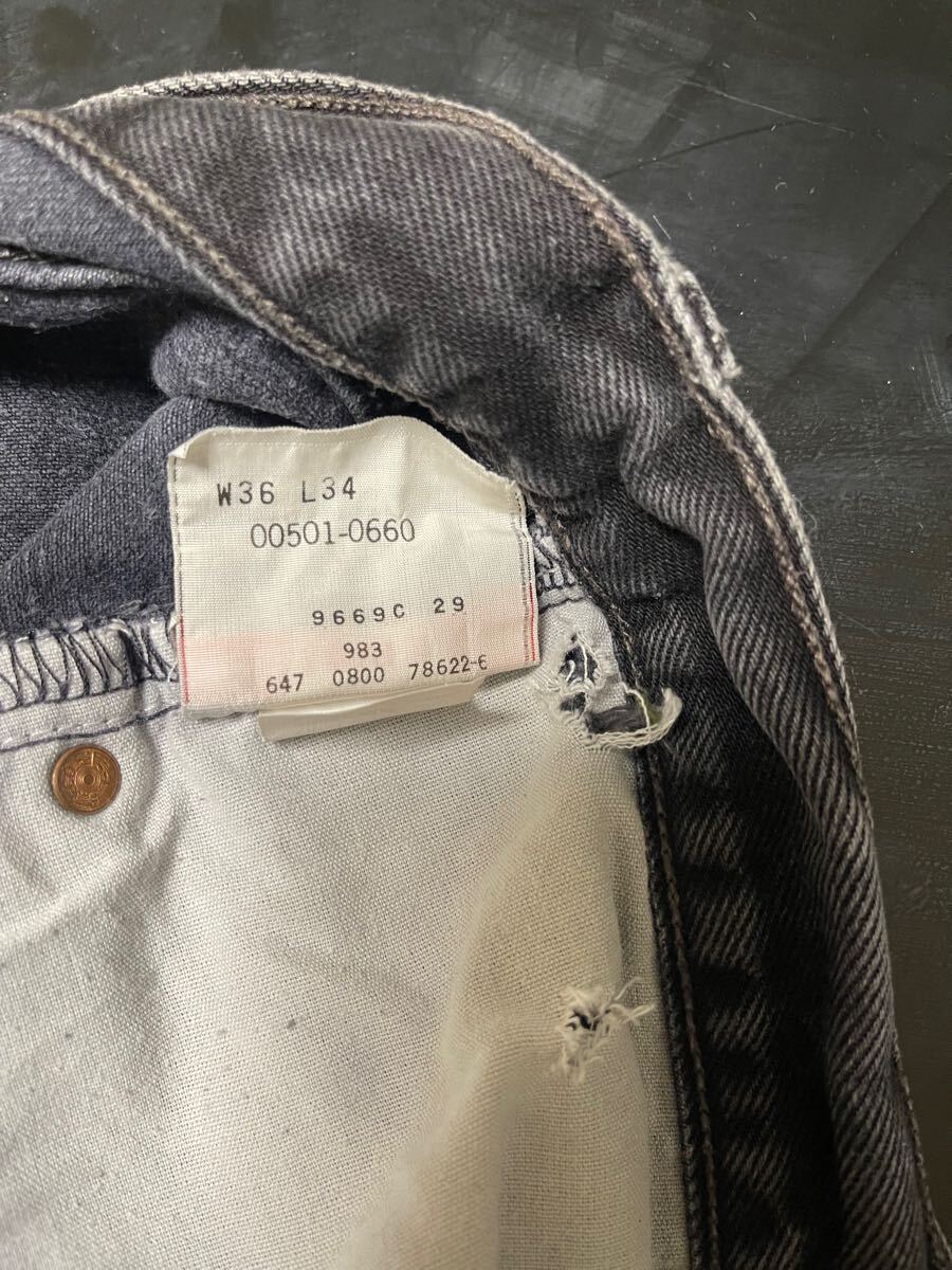 Yahoo!オークション - リーバイス 黒 501