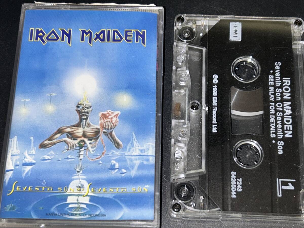 Yahoo!オークション - Iron Maiden / Seventh Son Of Seventh Son 輸入...