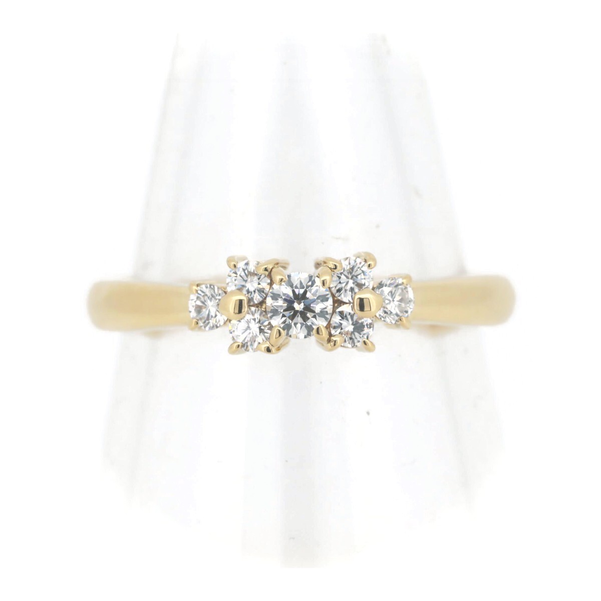 Yahoo!オークション - ミキモト ダイヤモンド リング 指輪 0.26ct 11号...