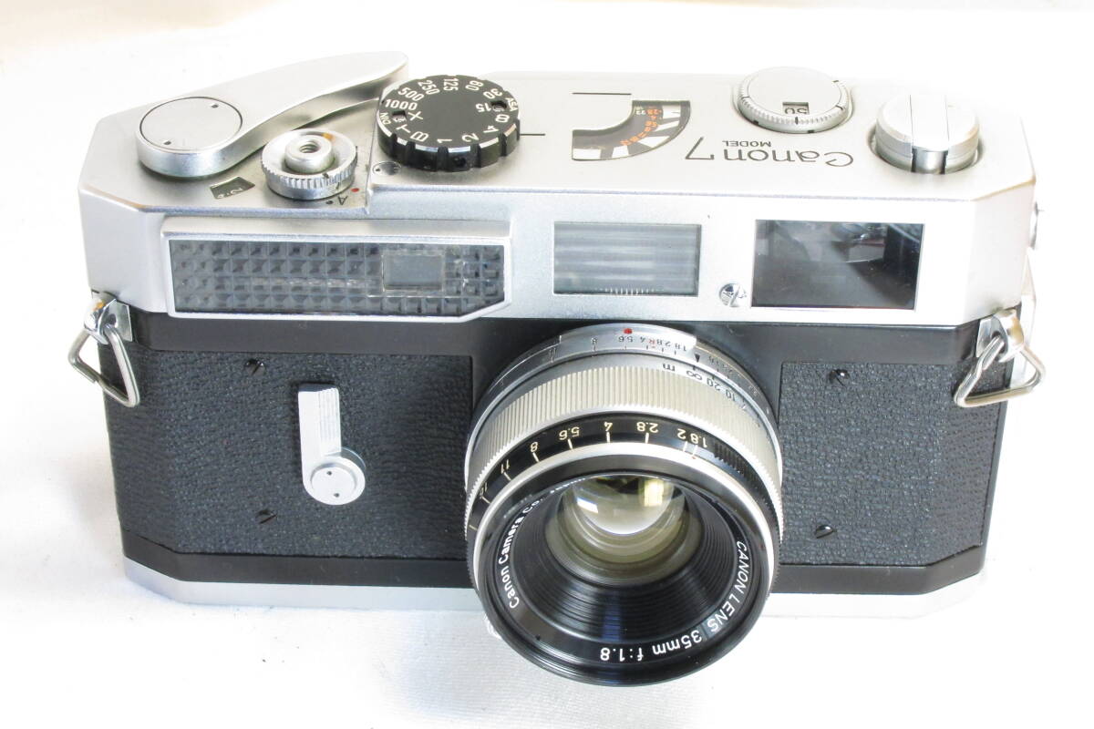 Yahoo!オークション - 美品 Canon 7 Canon Lens 1 1.8 f=35mm ライカL...