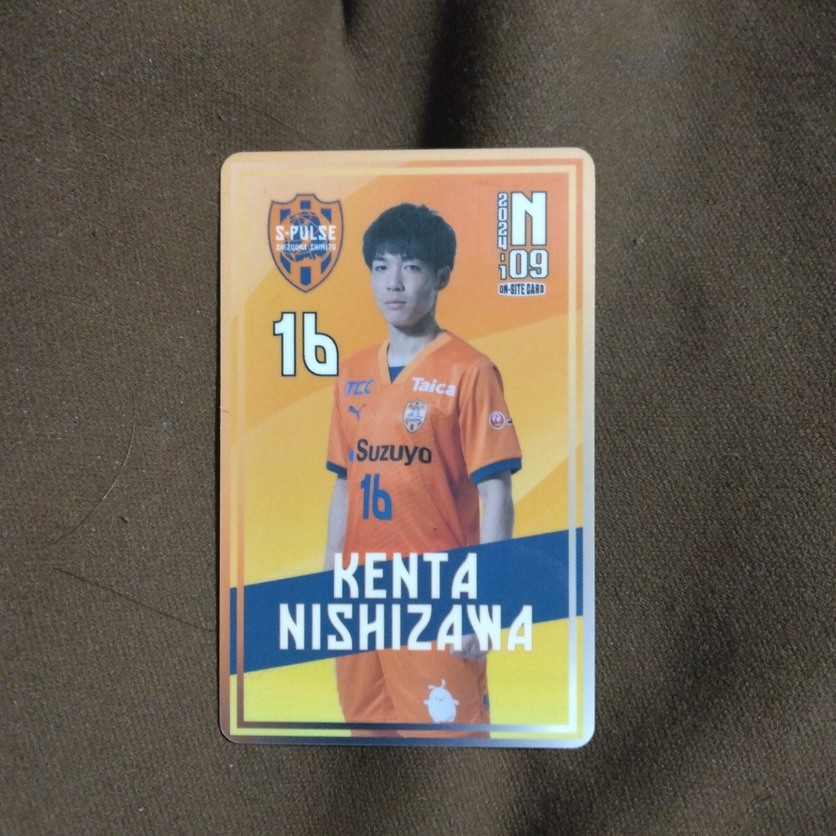 Yahoo!オークション - 2024 オンサイトカード 清水エスパルス N09 西澤...