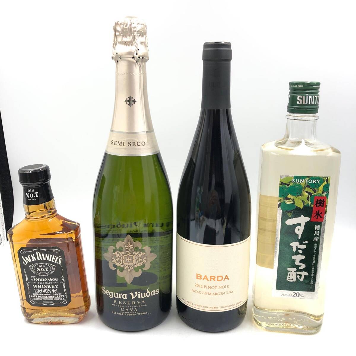 Yahoo!オークション - B1223 未開栓 お酒 4本（ジャック.Segura.BARDA....