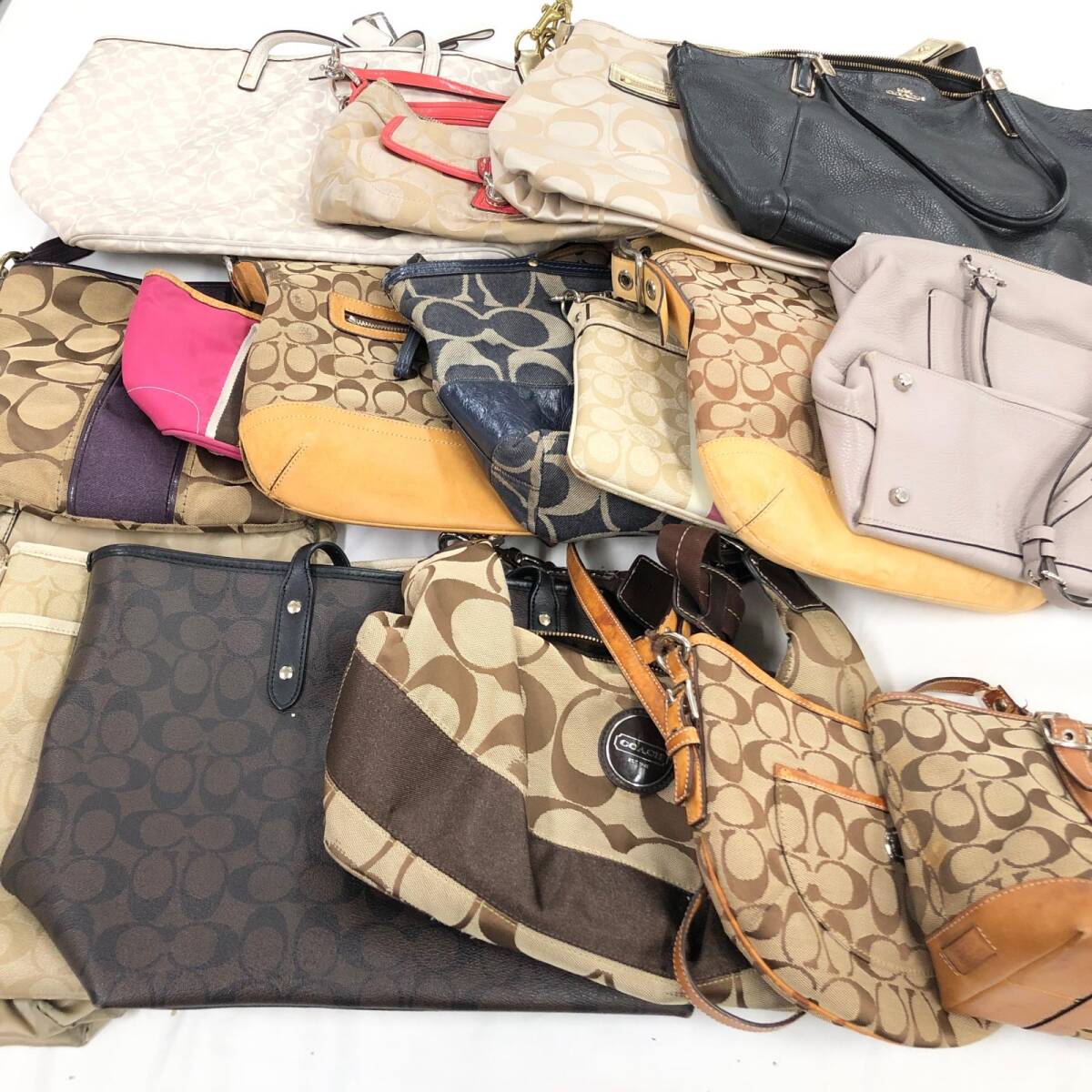 Yahoo!オークション - G1113 未検品 状態様々 コーチ バッグ コーチ CO...