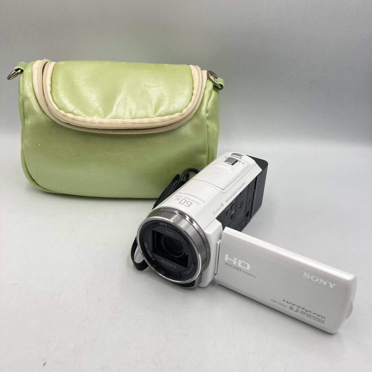 Yahoo!オークション - C461 SONY ソニー HDR-CX535 ホワイト ハンディ...