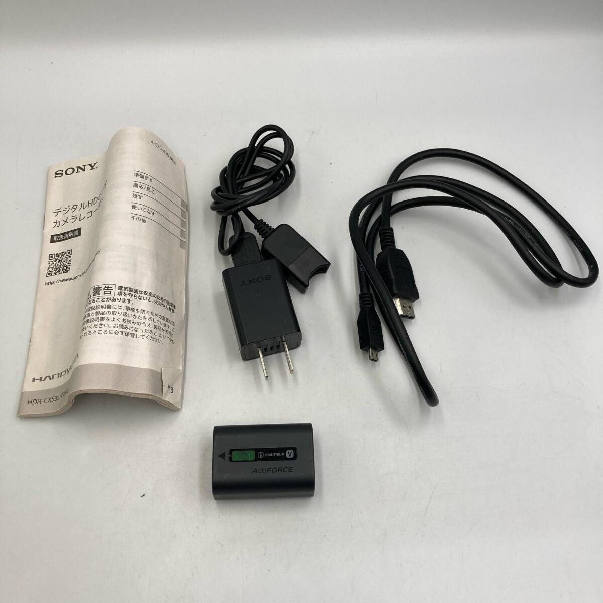 Yahoo!オークション - C461 SONY ソニー HDR-CX535 ホワイト ハンディ...