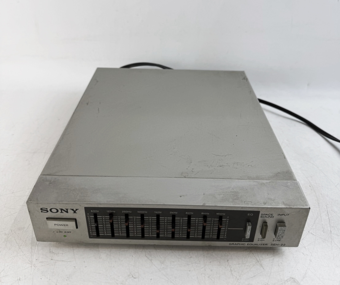 Yahoo!オークション - 1円～ SONY グラフィックイコライザー SEH-22 ソ...