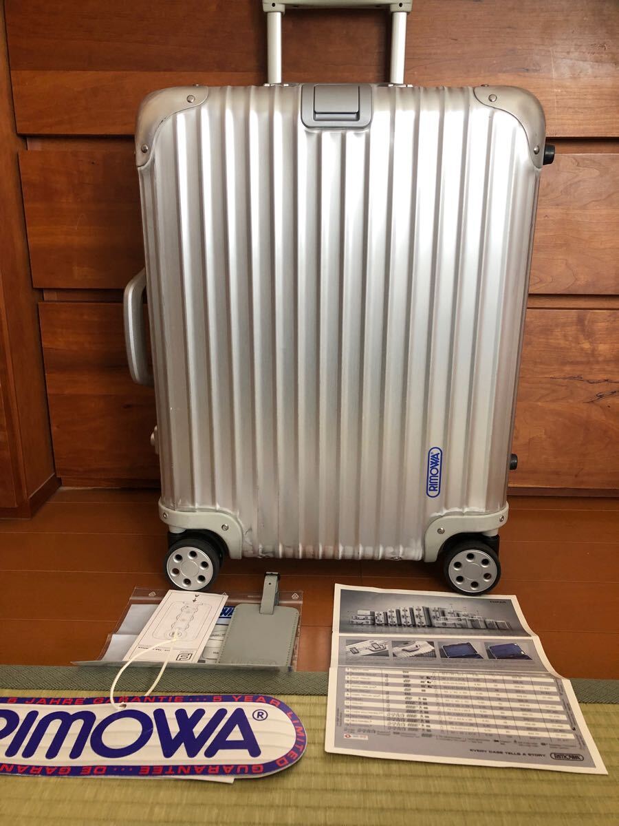Yahoo!オークション - 美品 希少RIMOWA TOPAS リモワトパーズ 48L 4...