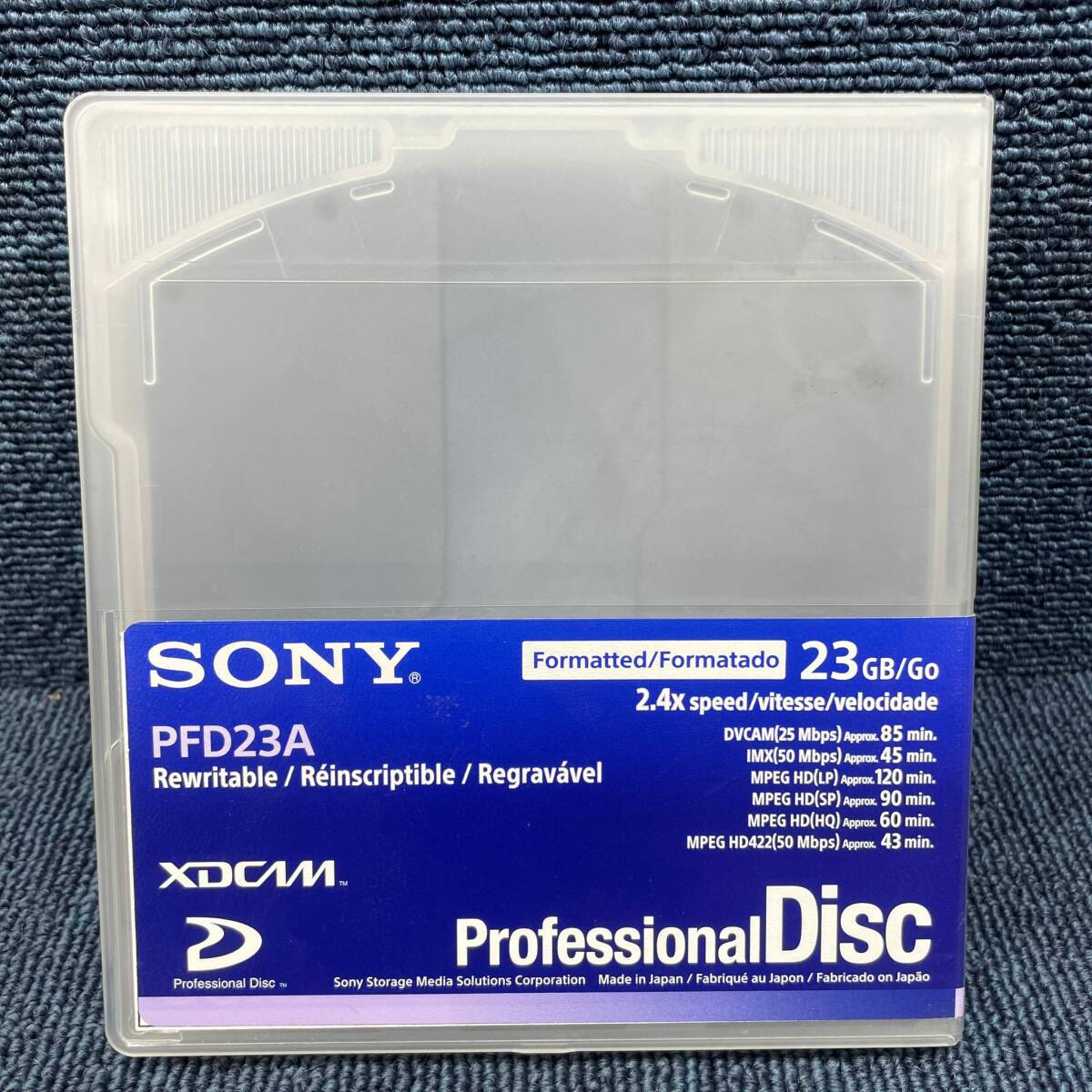 Yahoo!オークション - #3390-8 SONY ソニー PFD23A XDCAM 記録用 23G ...