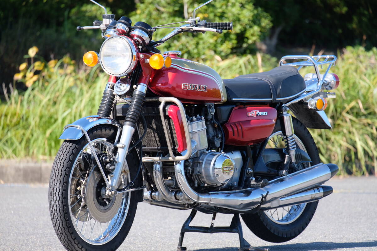 ウォーターバッファロー SUZUKI GT750 初年度昭和48年11月 2スト/水冷3気筒/750cc GT380 GS400(401cc-750cc)｜売買されたオークション情報 ...