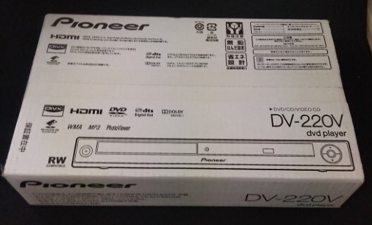 Yahoo!オークション - 【未開封】Pioneer DVDプレーヤー DV-220V #101
