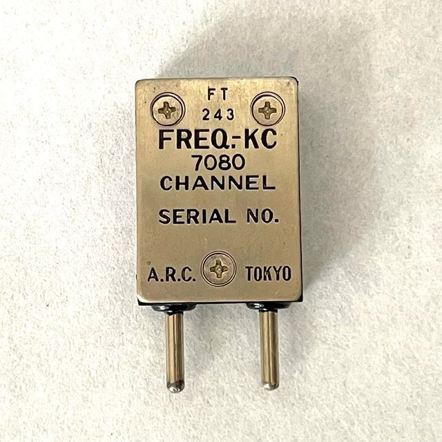 Yahoo!オークション - ARC研究所 水晶発振子 FT243 7080 CHANNEL FREQ-...