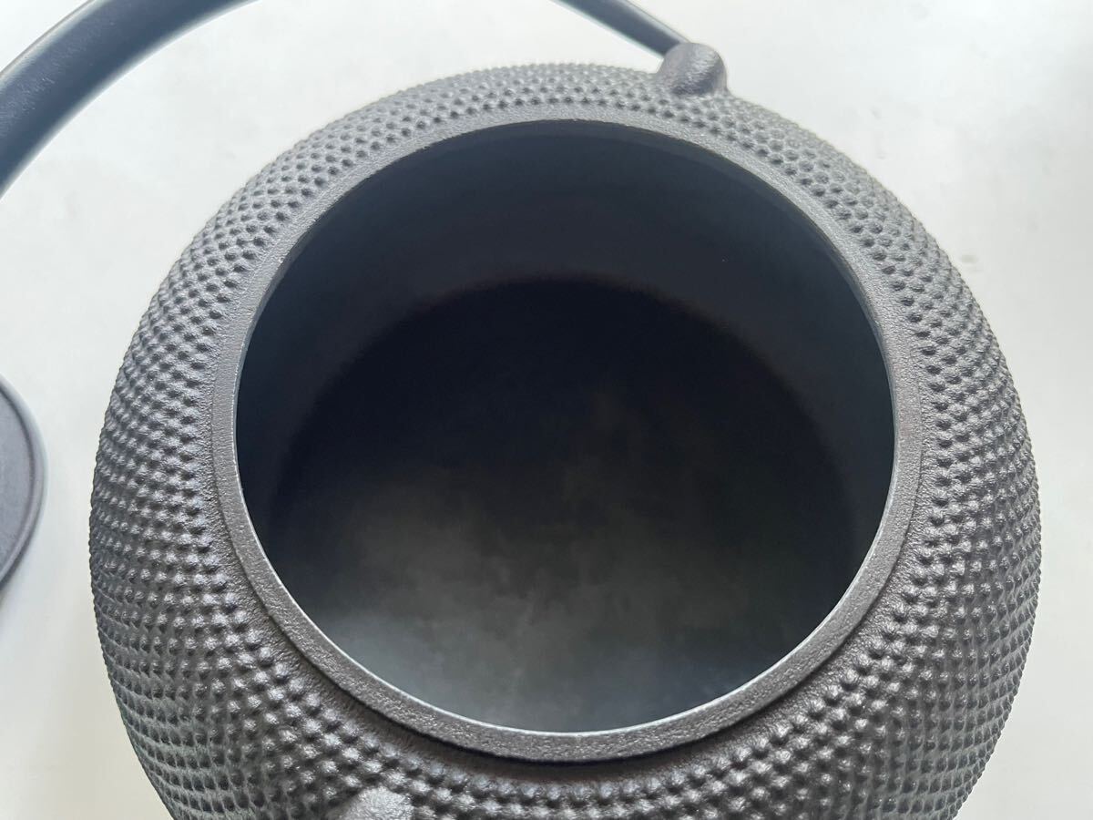 Yahoo!オークション - 【IH使用可】鉄瓶 まろみアラレ1L【南部鉄器】【...