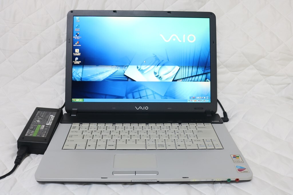 Yahoo!オークション - VAIO VGN-FS91S HDD60G メモリ1G Windows XP Ho...
