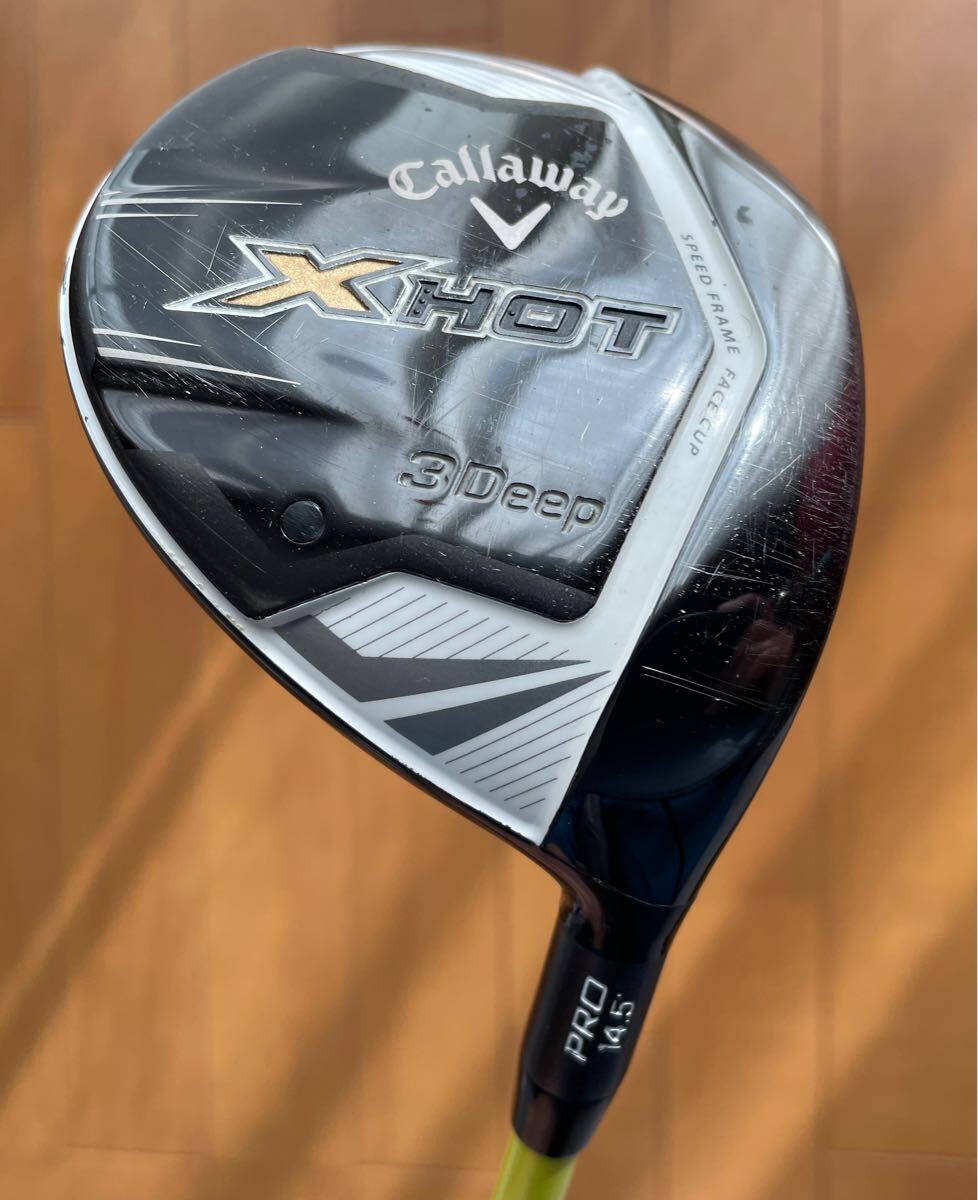 Yahoo!オークション - キャロウェイ[Callaway]X HOT PRO 3Deep 14.5°...