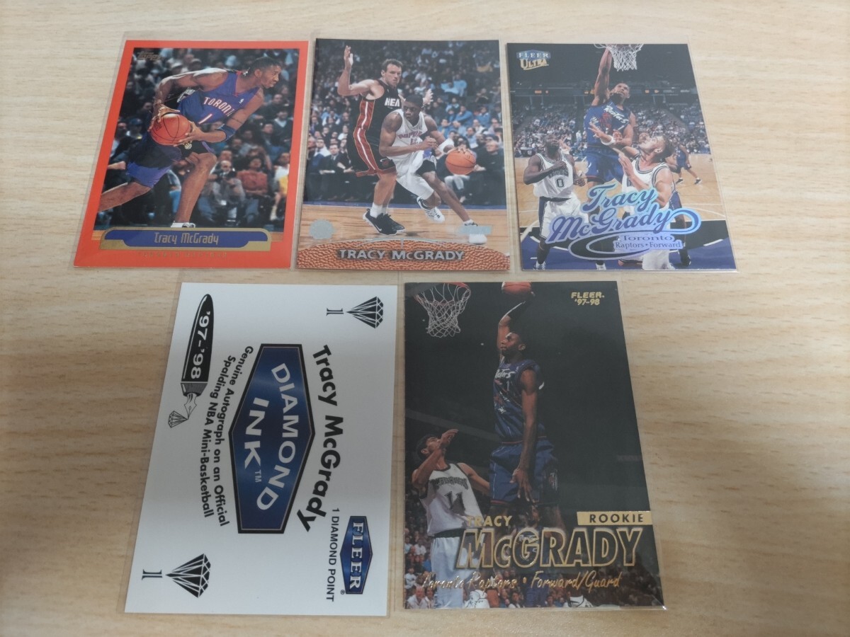 Yahoo!オークション - T.McGrady マグレディー 5枚カードセット