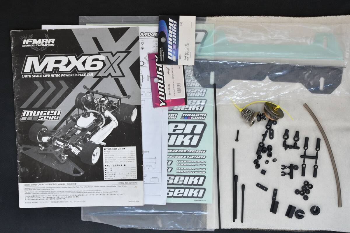 Yahoo!オークション - 中古 無限精機 ムゲン MRX6X 1/8 21エンジン レ...