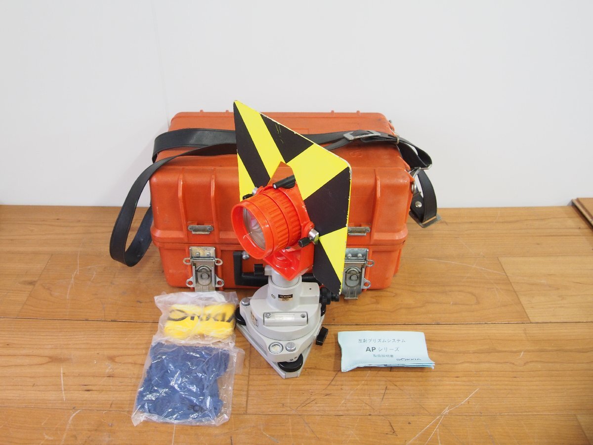 Yahoo!オークション - 【1F1106-4】 SOKKIA ソキア 反射プリズムシス...