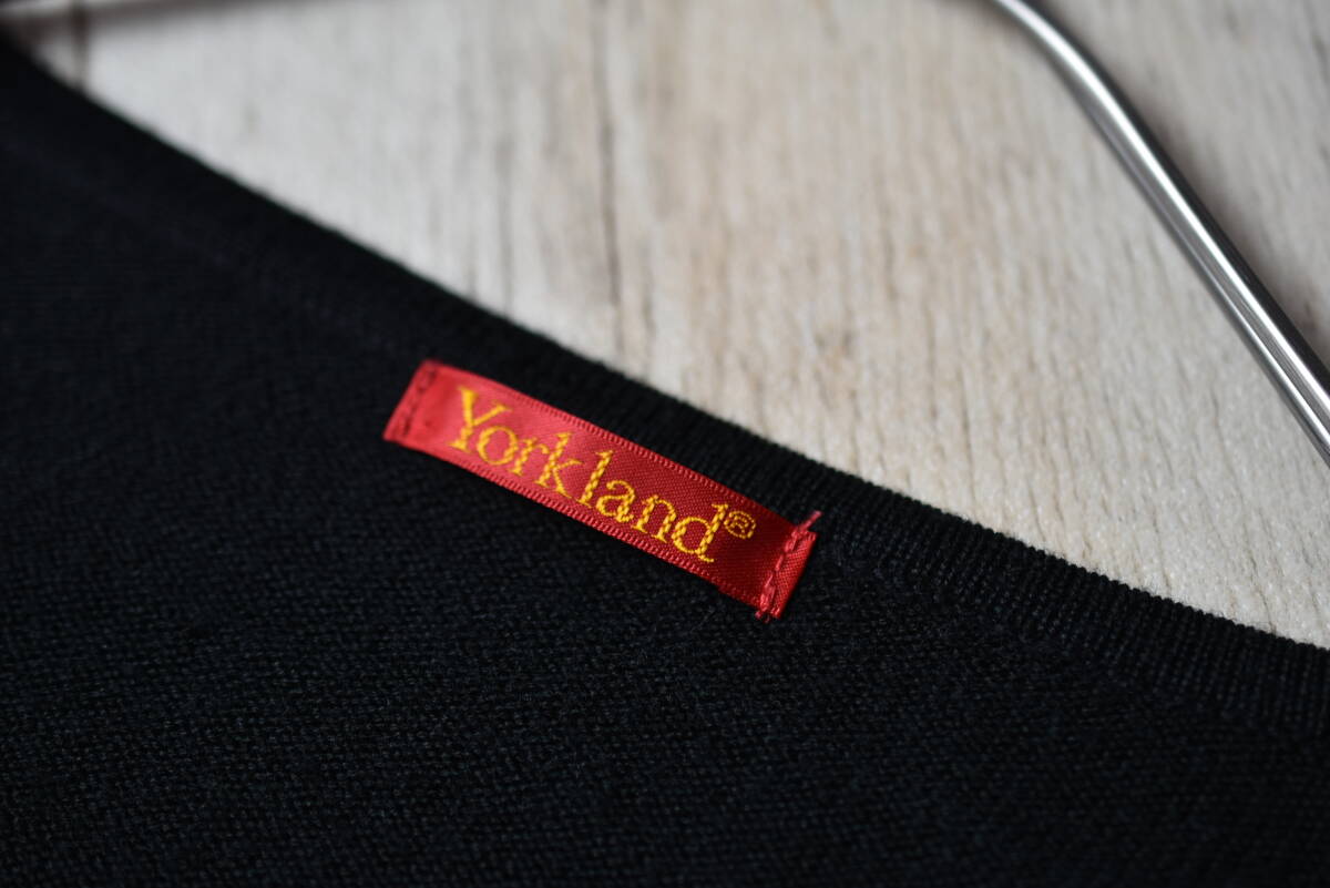 Yahoo!オークション - Yorkland ヨークランド ウール混ニットカーディ...