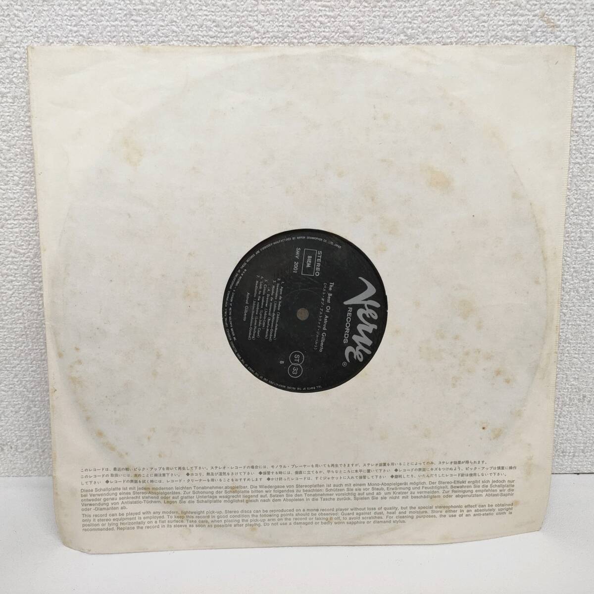 Yahoo!オークション - C09 LP The Best of Astrud Gilberto アストラッ...