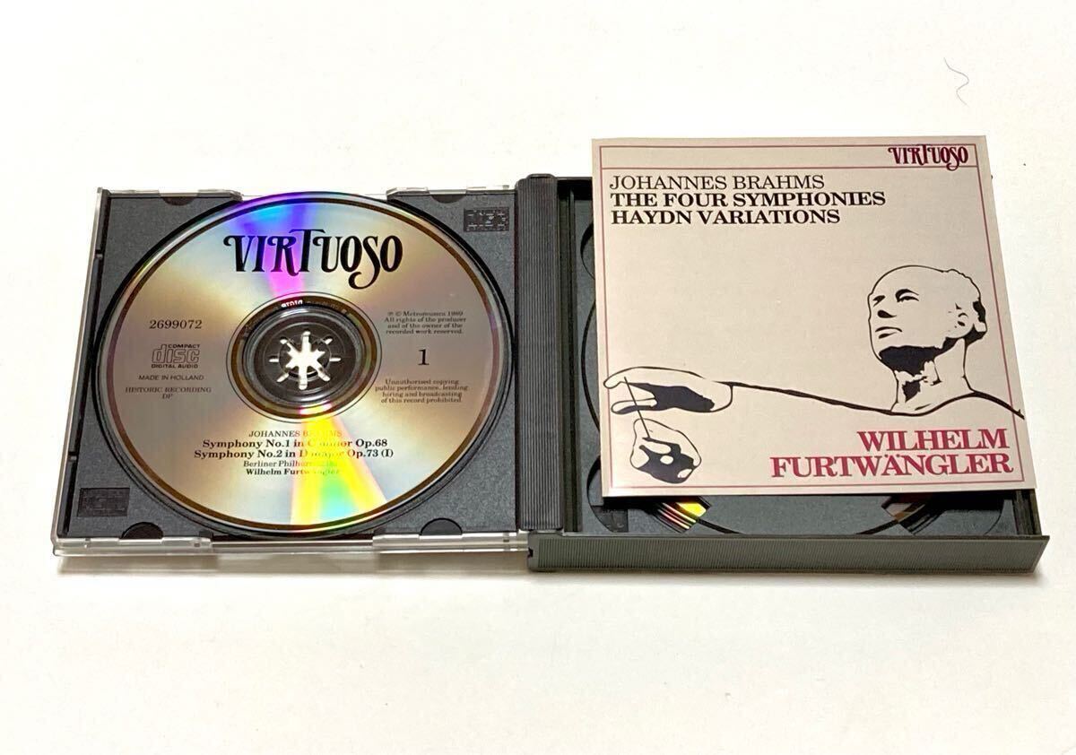 Yahoo!オークション - 3CD/ ブラームス 交響曲全集 / フルトヴェングラ...