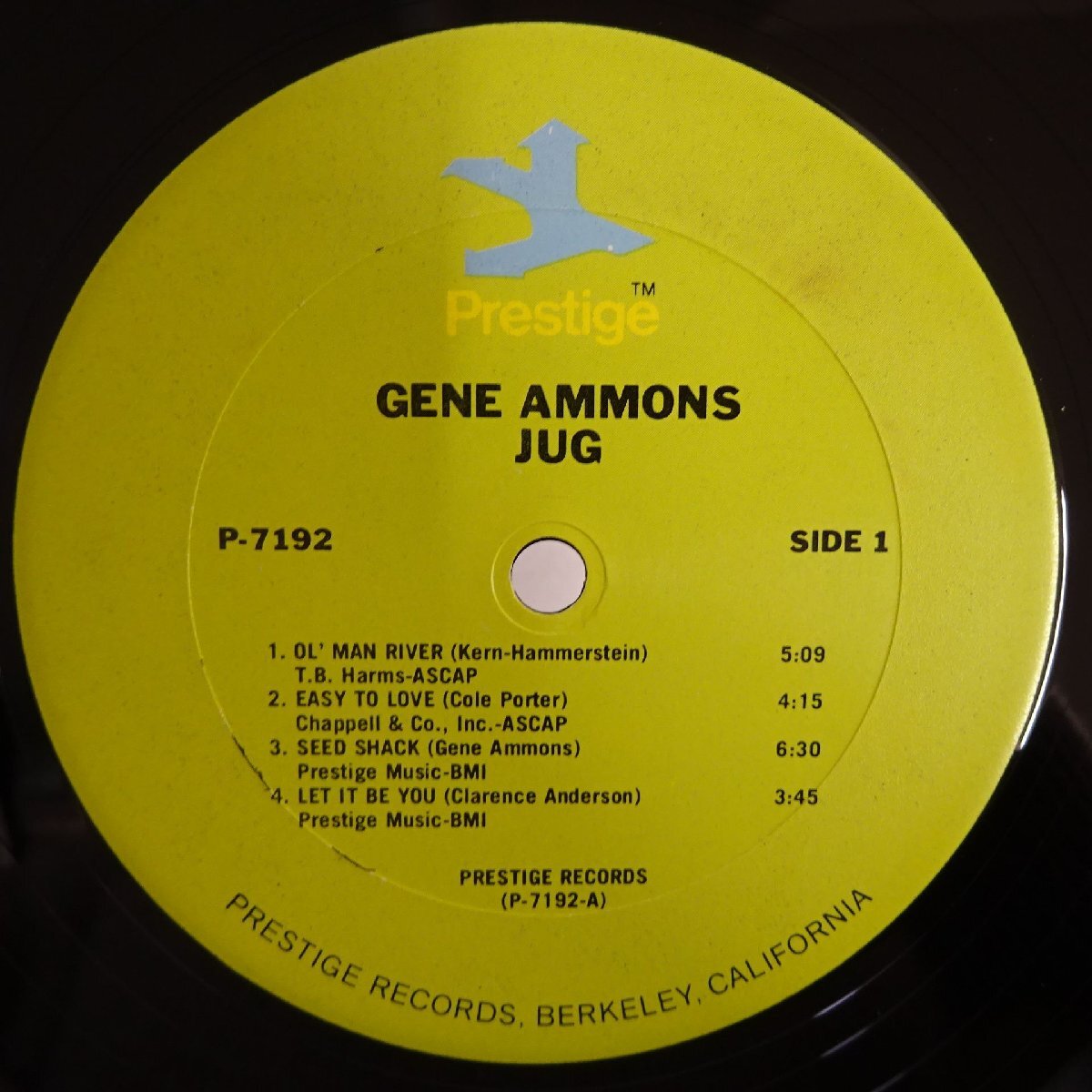 Yahoo!オークション - 11203475 【US盤/Prestige】Gene Ammons / Jug