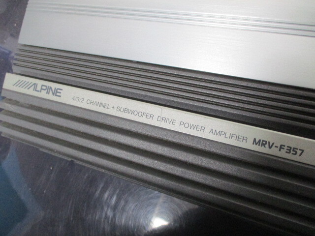 Yahoo!オークション - S799/ALPINE アルパイン MRV-F357 サブ ウーファ...