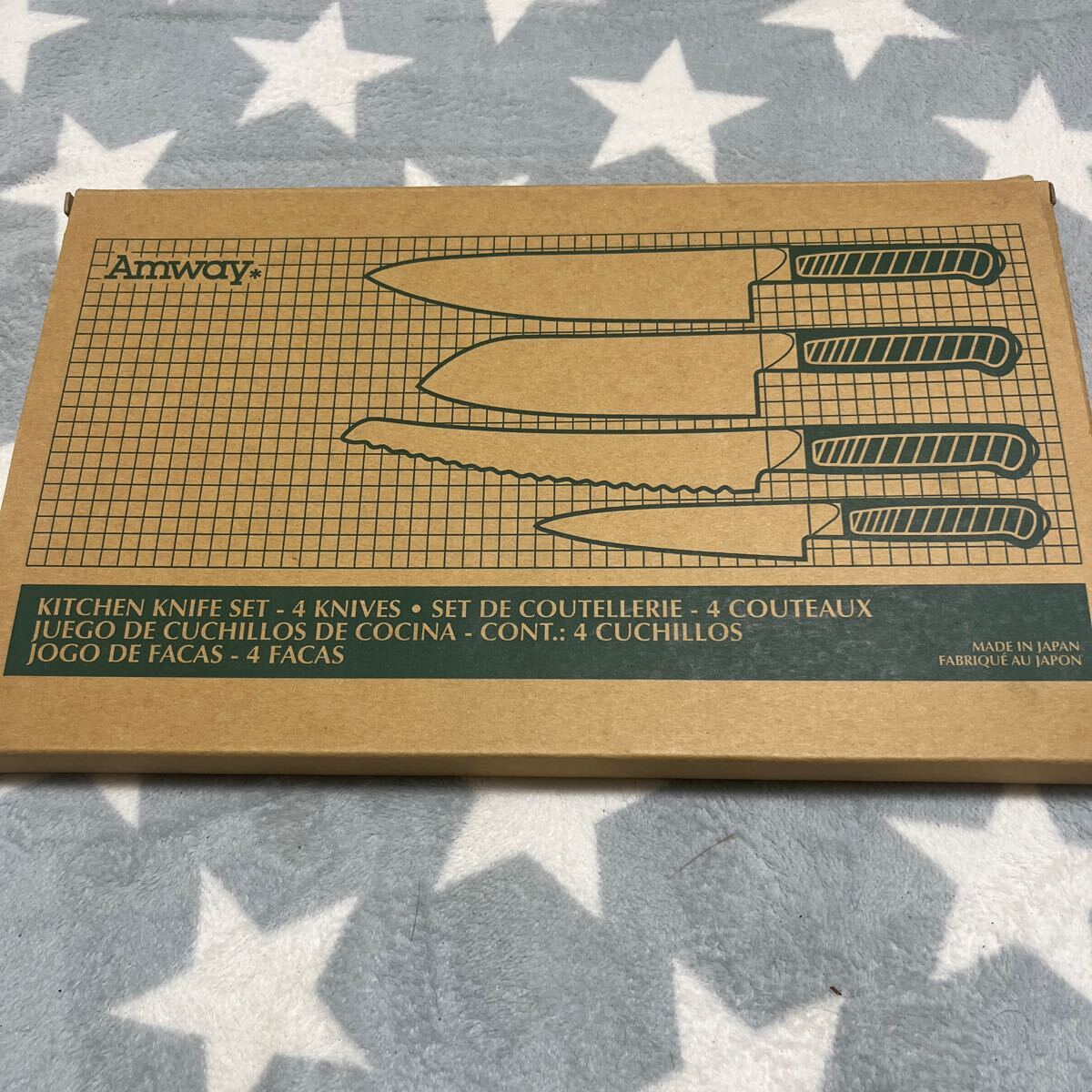 Yahoo!オークション - AMWAY キッチンナイフ4点セット