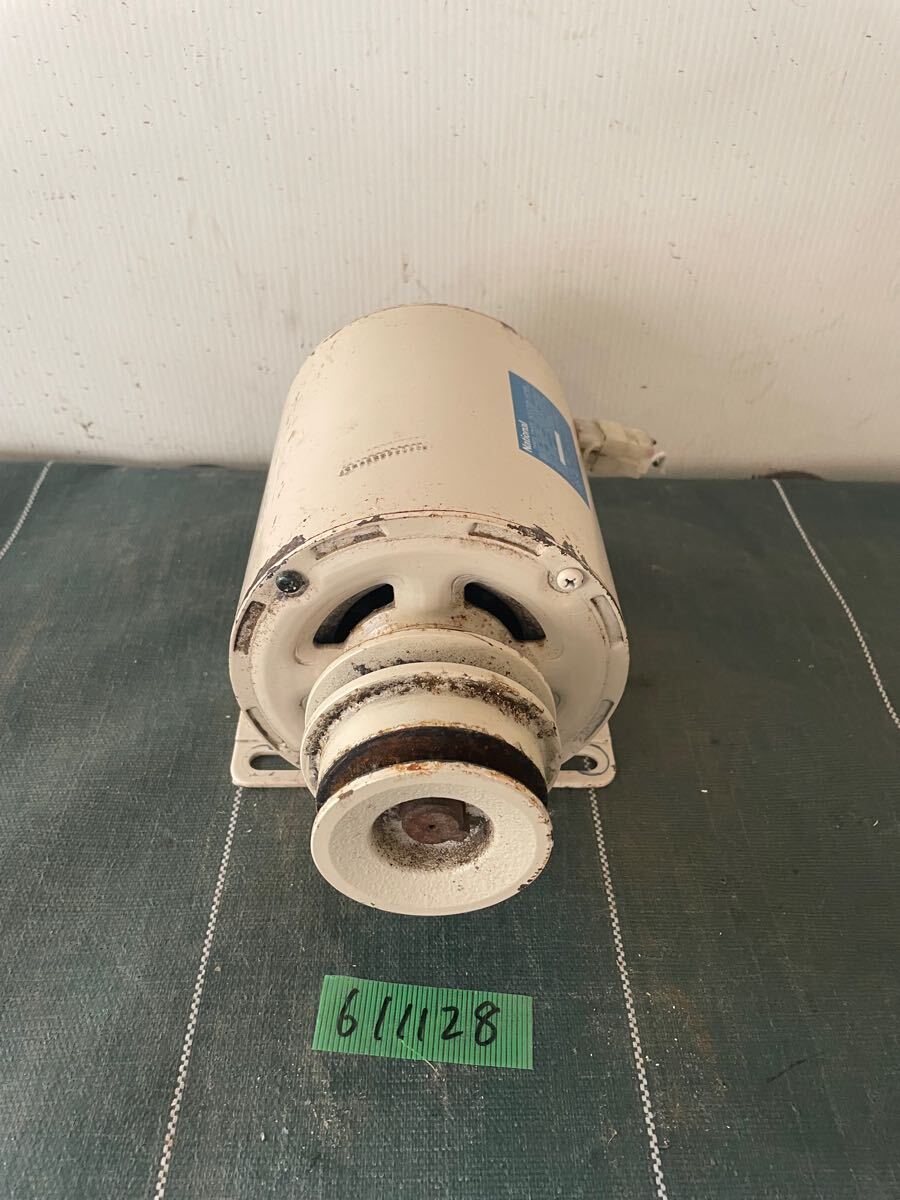 Yahoo!オークション - ナショナル 0.85kw 4p 200v モーター 中古 kamr...