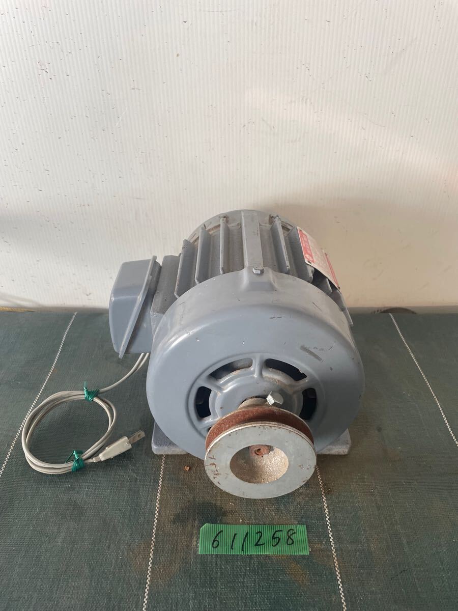 Yahoo!オークション - HITACHI 0.4kw 4p 100/200v モーター 中古 kamr...