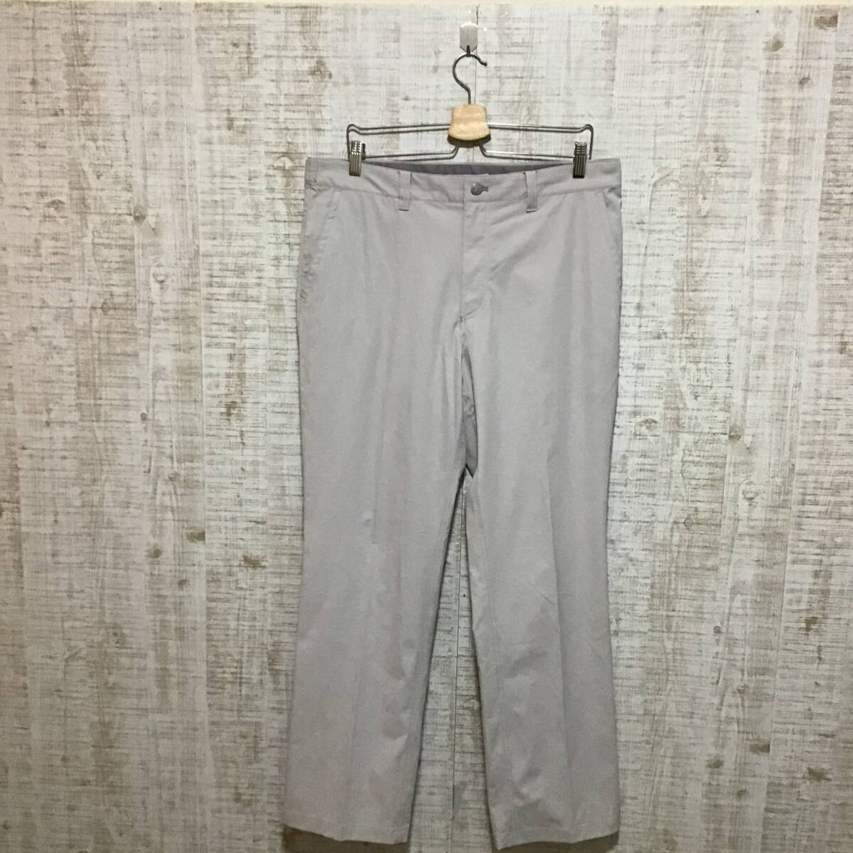 Yahoo!オークション - A657 adabat｜アダバット スラックス ライトグレ...