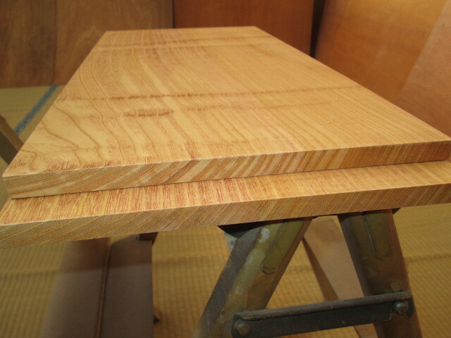 Yahoo!オークション - 売切り～5.けやき 500×253×13=2枚セット 重2枚...